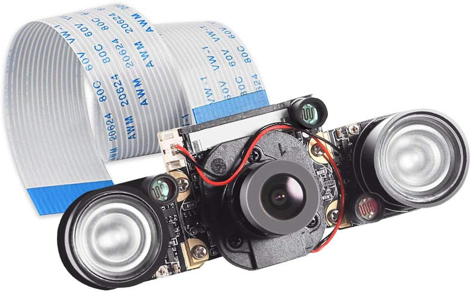 Amazon.com: Dorhea Raspberry Pi 4B Camera Module 5MP 1080p OV5647 ...