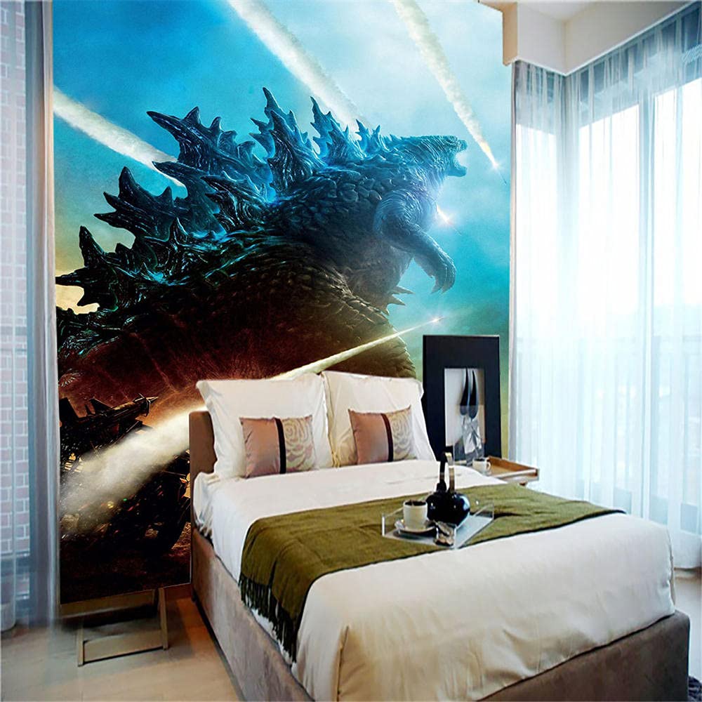 Ruimte Godzilla Behang