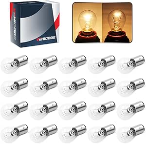 Amazon.com: VEHICODE 7528 P21/5W 1157 Bombilla de freno trasera luz de señal de giro 12V 2057 ...