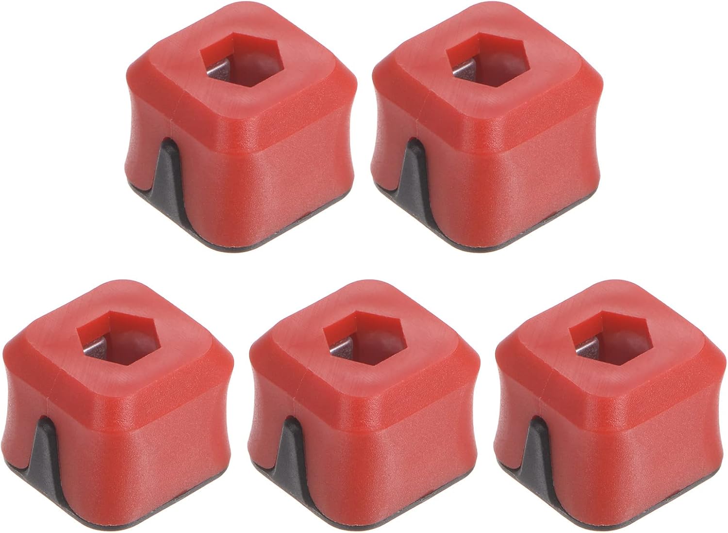 HARFINGTON 5pcs Bit Magnetizer Ring 1/4" Hex Hole Removable Magnetic ...