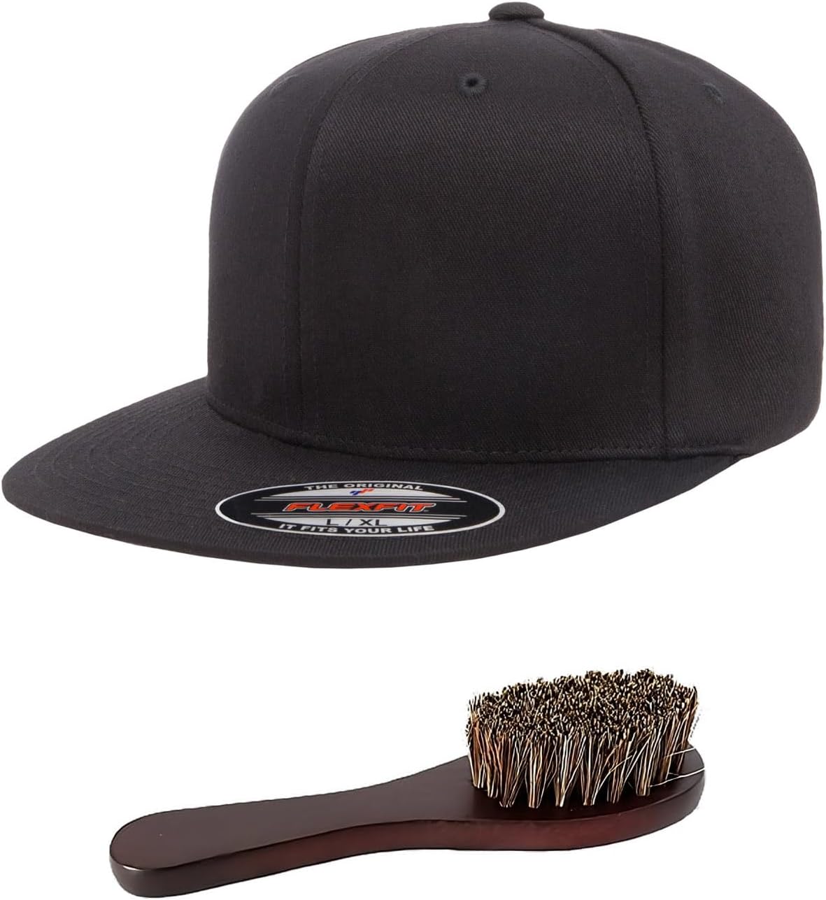 The Hat Pros | Flexfit Men's Pro-Baseball On Field Flatbill Fitted Cap ...