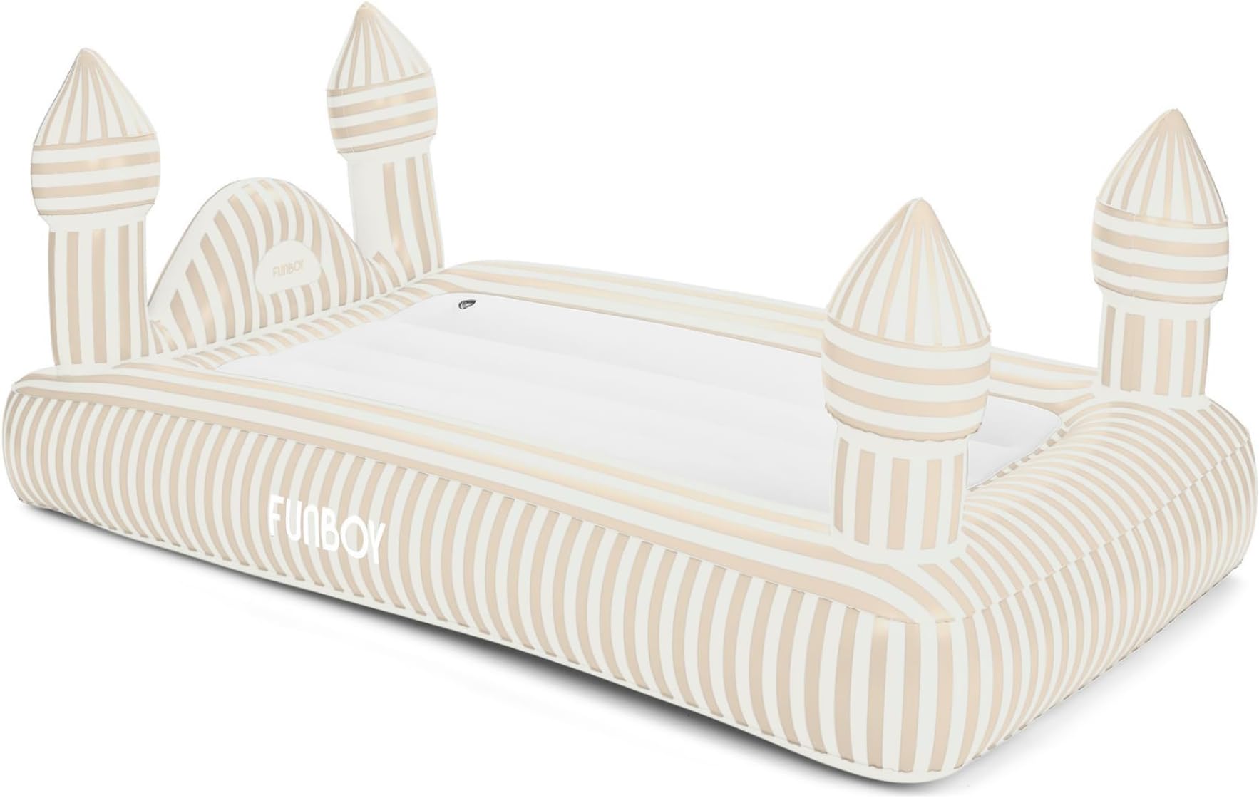 Amazon.com: FUNBOY Kids Striped Castle Sleepover Travel Bed & Air ...