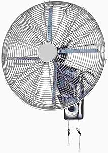 Rok 60W Metal Wall Fan, 400 mm Size: Fans: Amazon.com.au