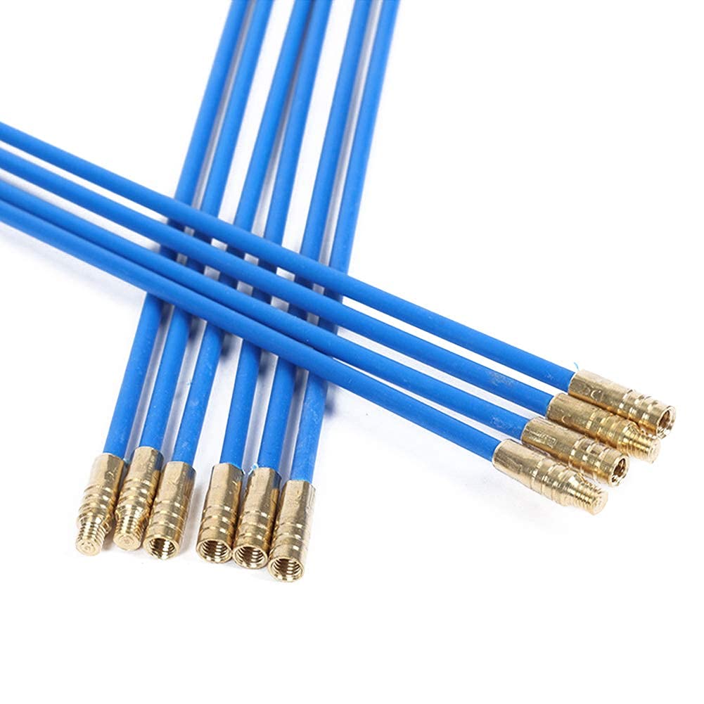 Buy 10pcs 13inch Fiberglass Wire Running Kit Wall Cable Wire Fishing ...