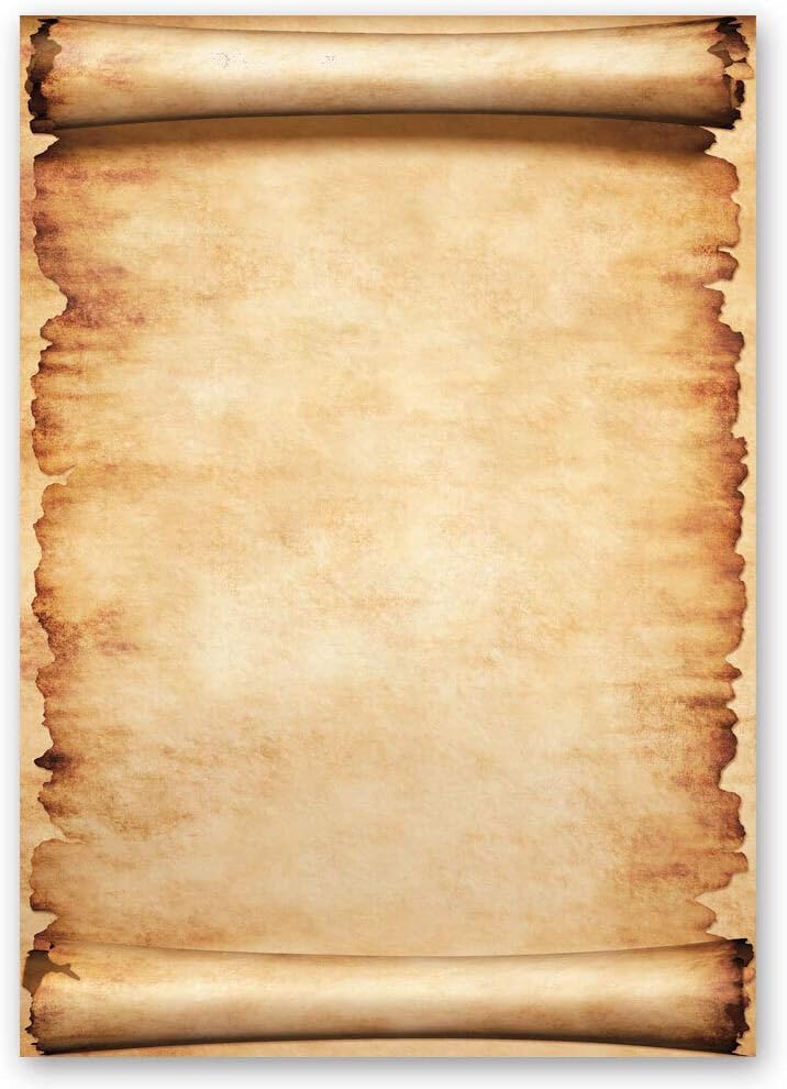 60 Sheets Writing Paper Design Paper Old Look DIN A4 100 g/m² Absofine ...