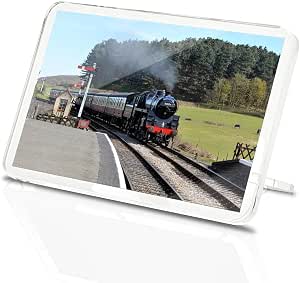 Classic Rectangle Magnet with Stand - Steam Locomotive Norfolk Train ...