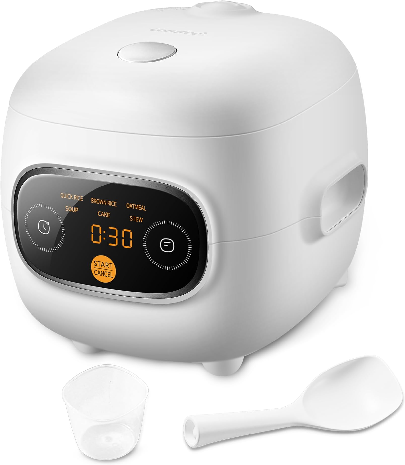 Amazon.com: Tayama 1.5 Cup Portable Mini Rice Cooker, White (TMRC-03R ...