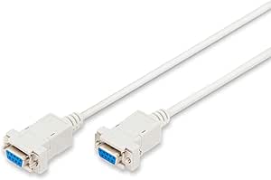 Amazon.com: Digitus 3.0m D-Sub9 Female - D-Sub9 Female Zero Modem ...