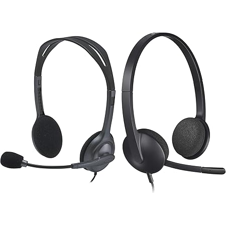 Amazon.in: Buy Logitech H340 Stereo Wired On Ear Headphones with mic ...