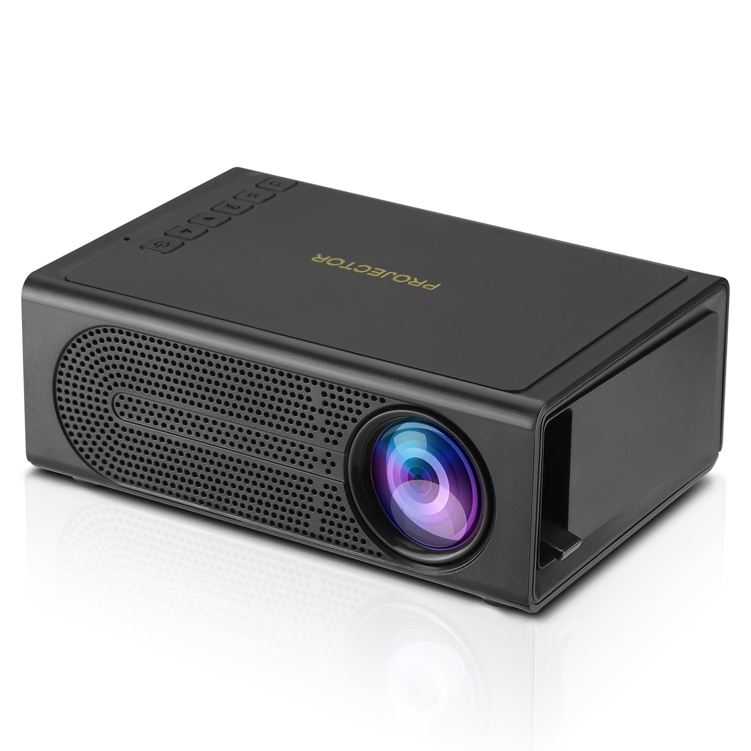Amazon.com: Portable Mini LED HD 1080P Home Theater Projector ...