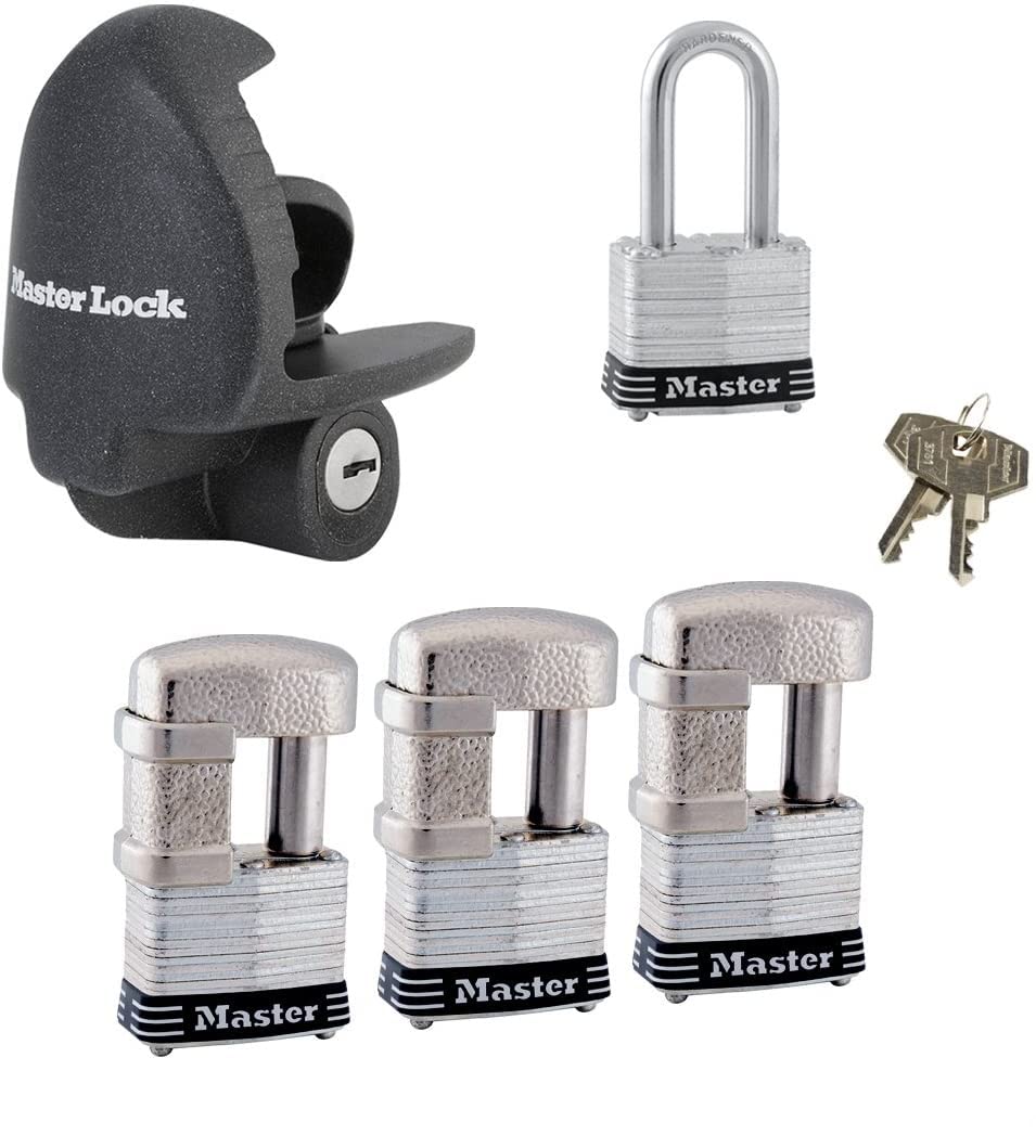Amazon.com: Master Lock - 5 Trailer Locks Keyed Alike 5KA-37937-3 ...