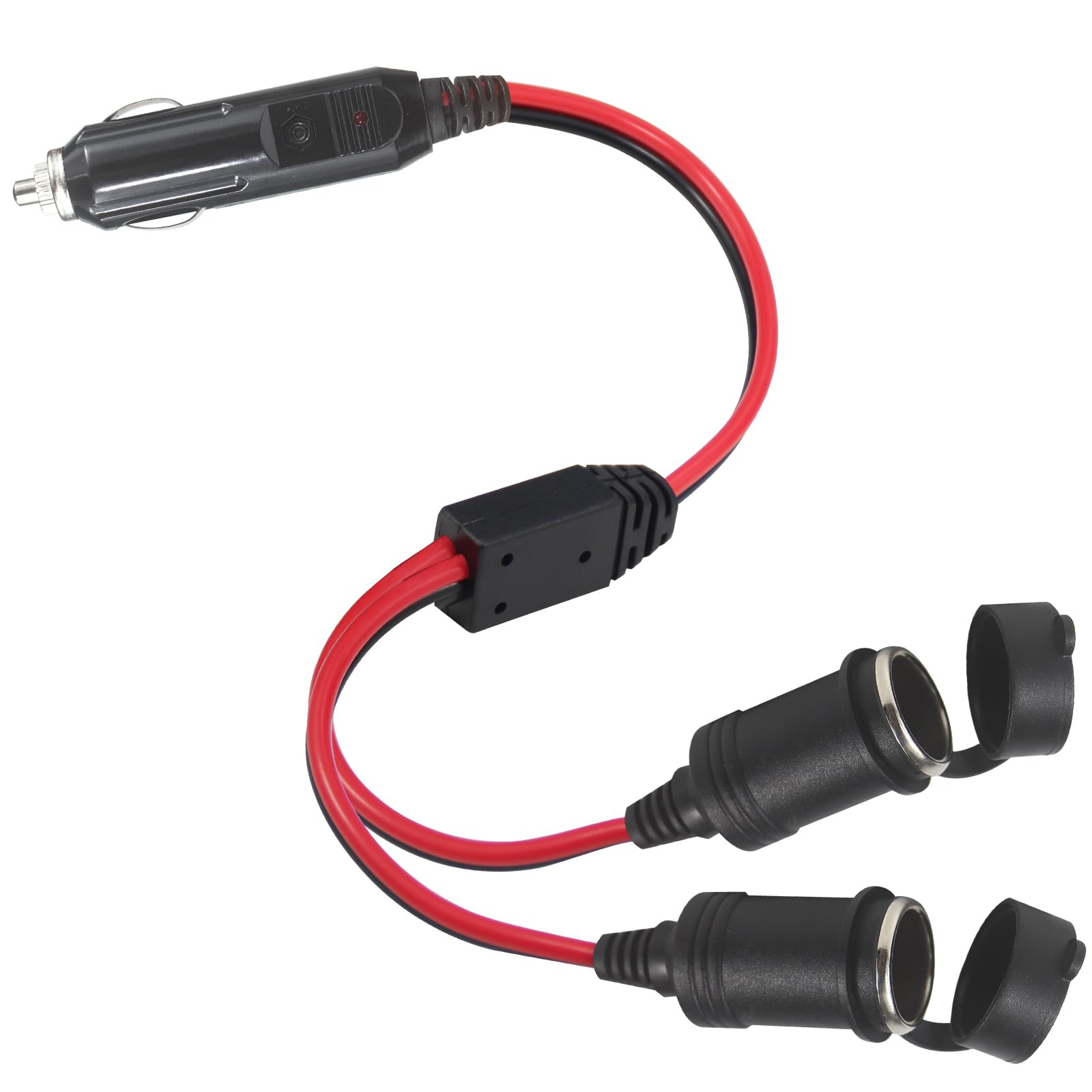 Amazon.com: SPARKING 1 to 2 Car Cigarette Lighter Splitter Adapter ...