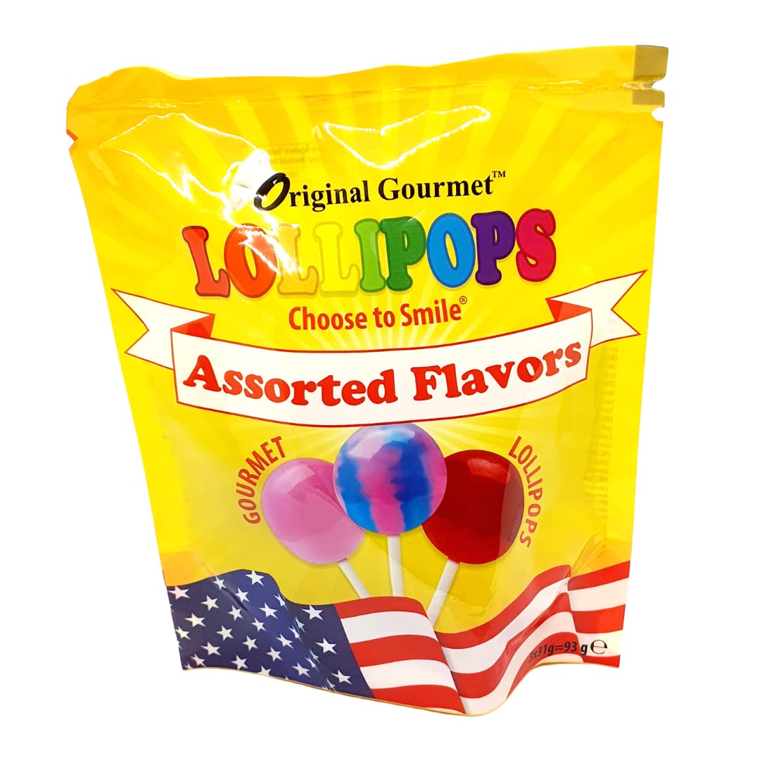 Gourmet Cotton Candy Lollipops 120ct. Bulk Lollipop Refill