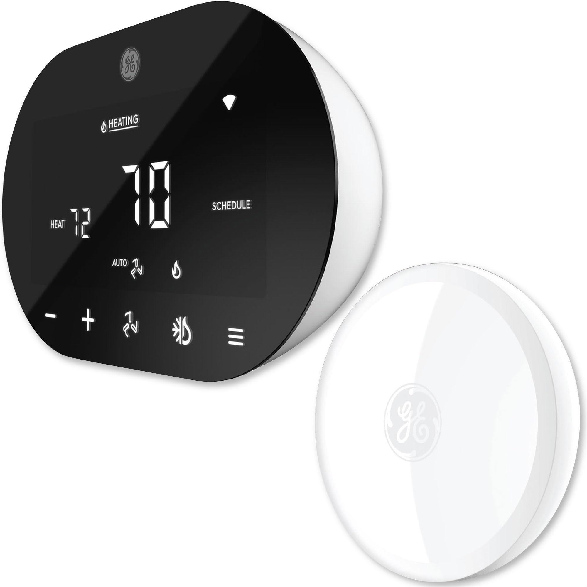 GE Cync Smart Thermostat and Temperature Sensor Bundle, Energy Star ...