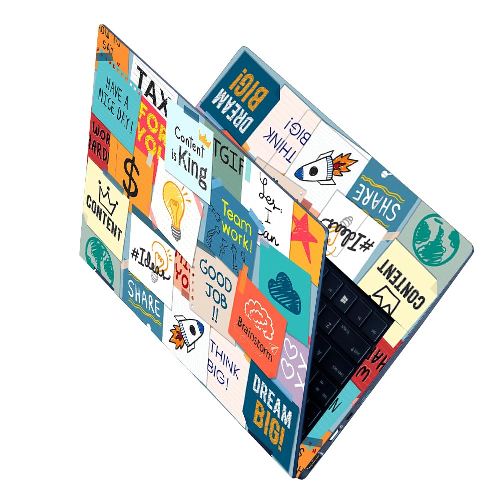 Anwesha’s Full Body Laptop Skin Upto 15.6 inch Sticker Compatible for ...