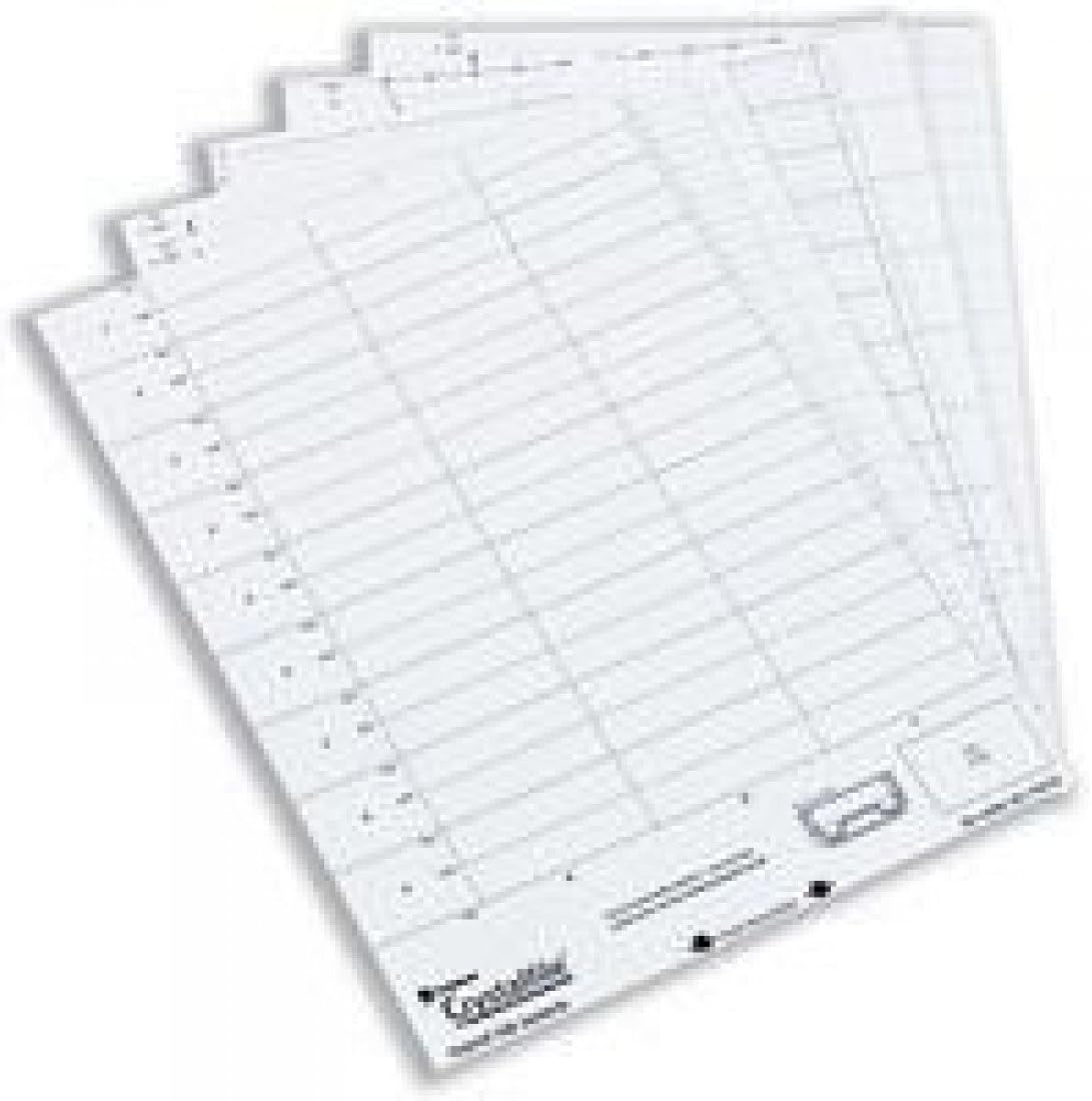 Amazon.com: Rexel Printable Inserts for Rexel Suspension File Crystal ...
