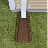 Rubberific Premium Rubber Downspout Splash Block, Rain Guard, Stone ...
