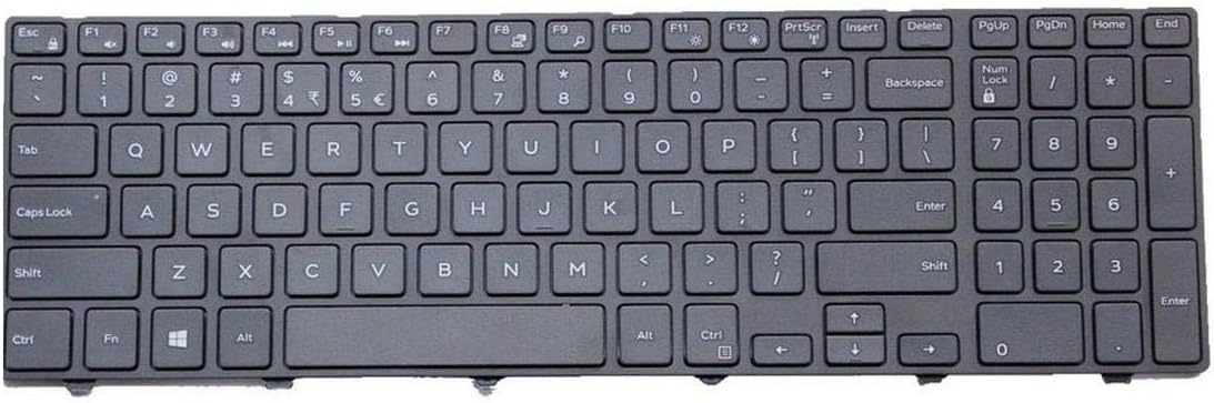 Sanj8 Backlit Keyboard for Dell Inspiron 3501/3502 / 3505 / P90F Laptop ...