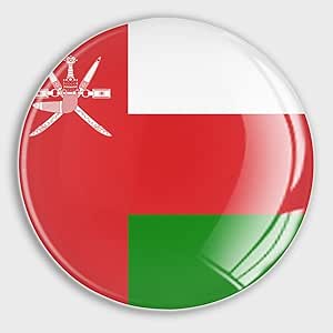 Amazon.com: Oman National Flag Glass Strong Magnetic Refrigerator ...