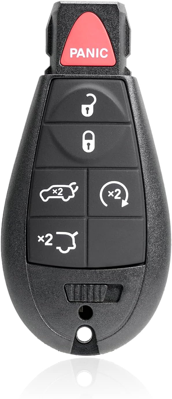 Amazon.com: TOP-VIGOR Remote Car Key Fob 433Mhz Compatible with Jeep ...