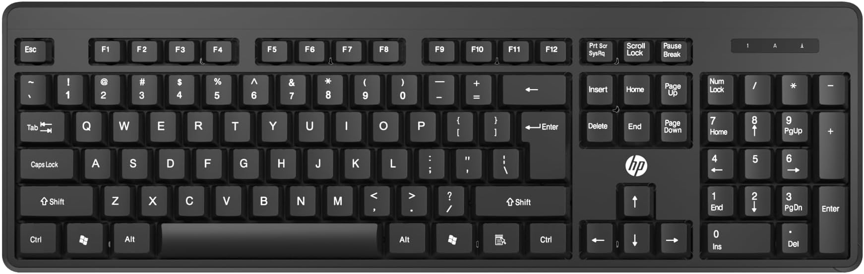 Amazon.in: Buy HP K160 Wireless Keyboard/Quick Comfy accurate/12 Fn ...