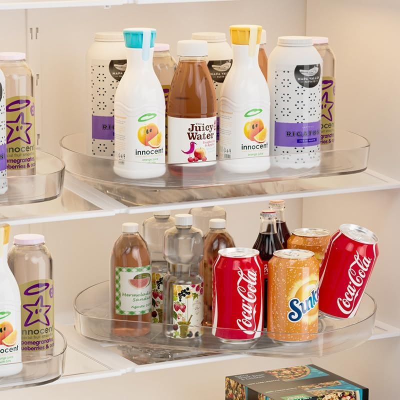 Amazon.com - Lasy Susan Turntable Organizer for Refrigerator,15.67 ...