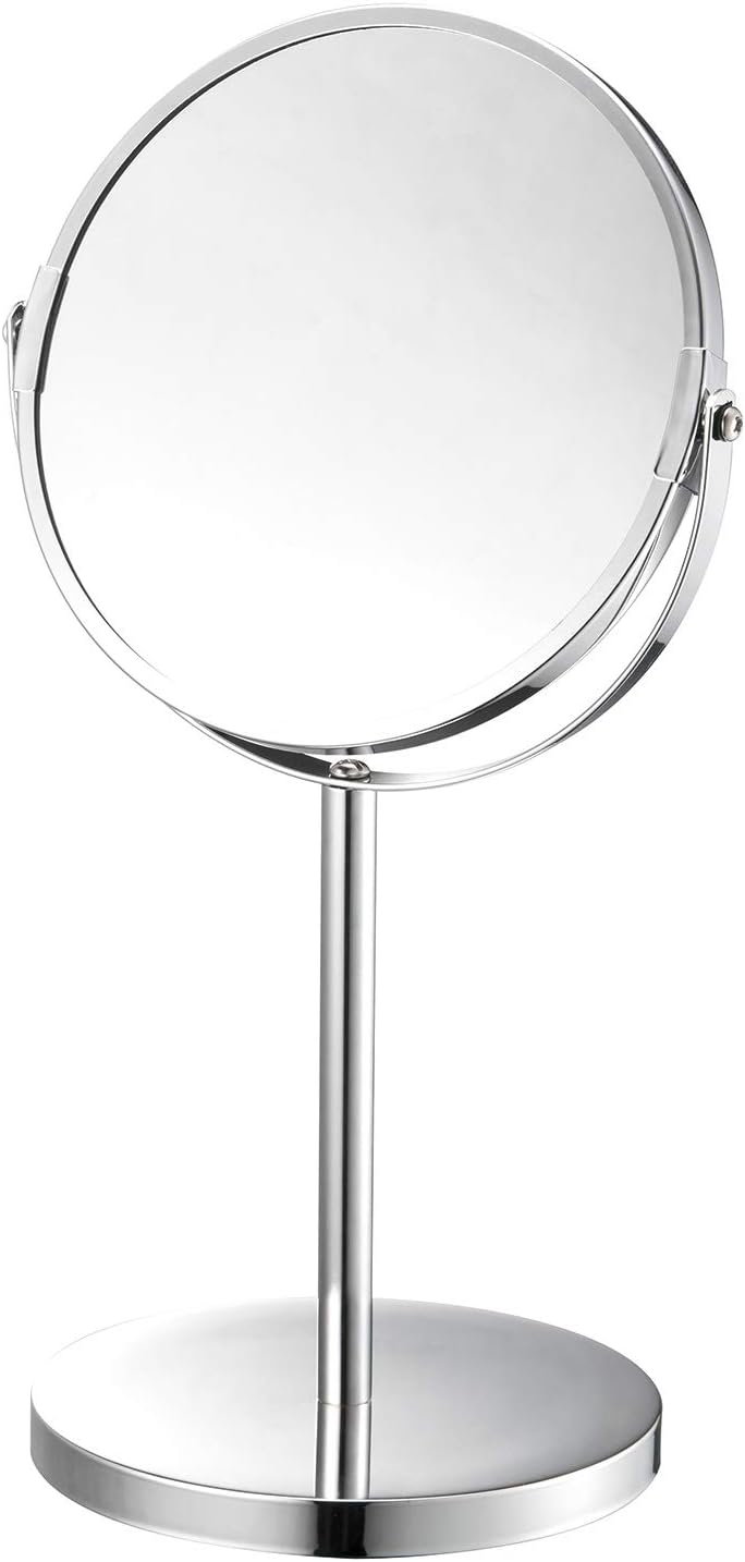 Taylor & Brown® Double Sided Freestanding Chrome Magnifying Table Top ...
