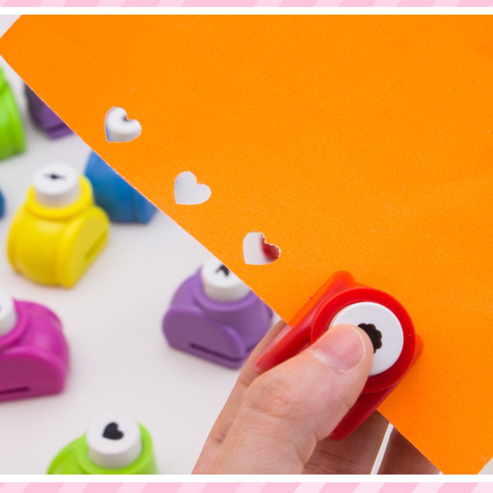 Snapklik.com : 10 Pcs Paper Punch Handmade Hole Puncher Paper Craft ...
