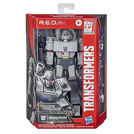 Buy Transformers RED [Robot Enhanced Design] Vintage G1 Megatron Action ...