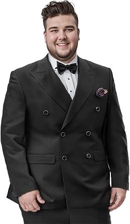 LAZYWIND Big and Tall Suits for Men Mens Plus Size Suits Business ...