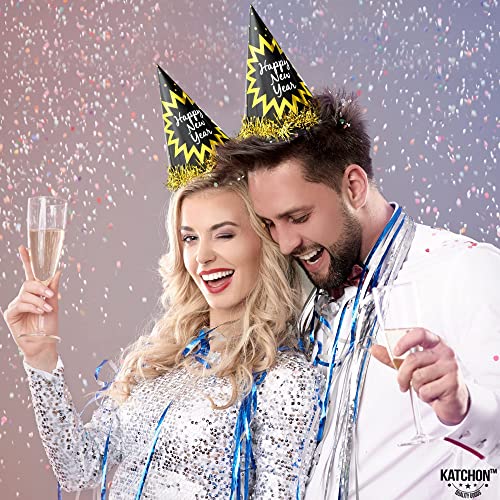 Snapklik.com : Happy New Years Hats 2024 - Pack Of 12, Gold Foil ...
