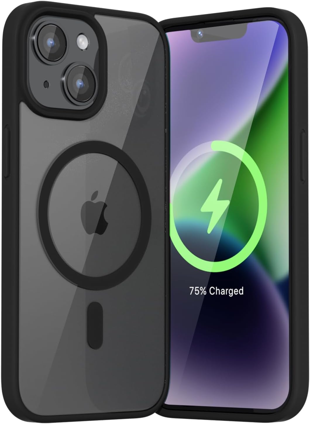 MAGICHUB Ultra-Hybrid Back Cover Case for iPhone 13 Mini Compatible ...