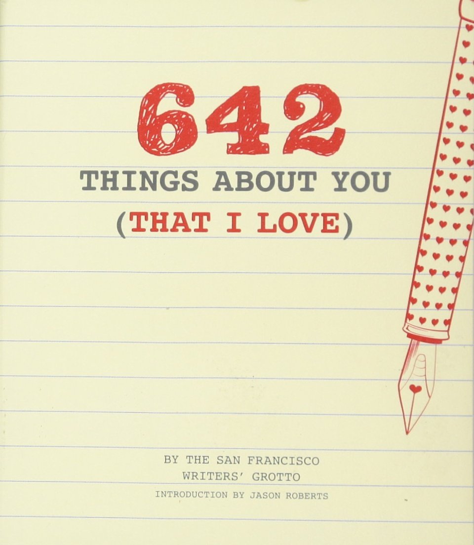 642 Things About You (That I Love): (Romantic Valentine’s Day Gift ...