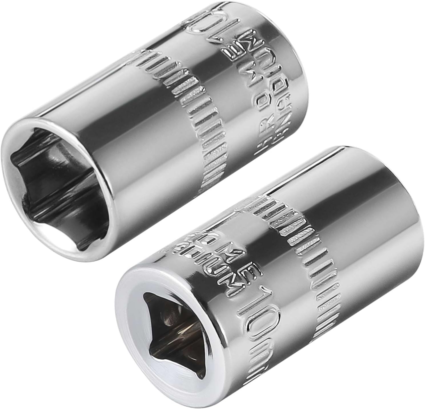 2Pcs Shallow Socket 1/4 Inch Drive 10mm socket 6 Point -CORROSION ...
