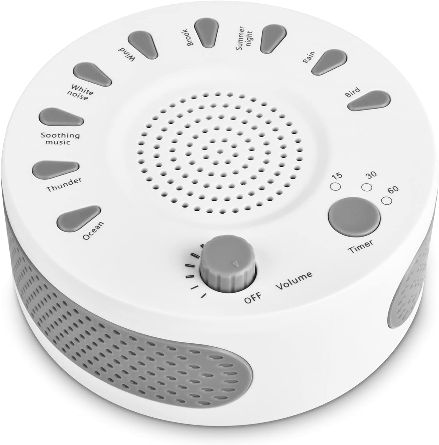 Amazon.com: White Noise Machine, Portable Sleep Sound Therapy Machine ...