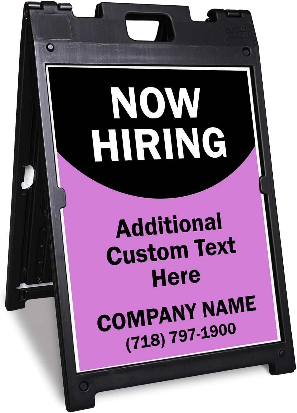 Amazon.com : SmartSign 24 x 18 inch BabyBoss “Now Hiring - Add Details ...