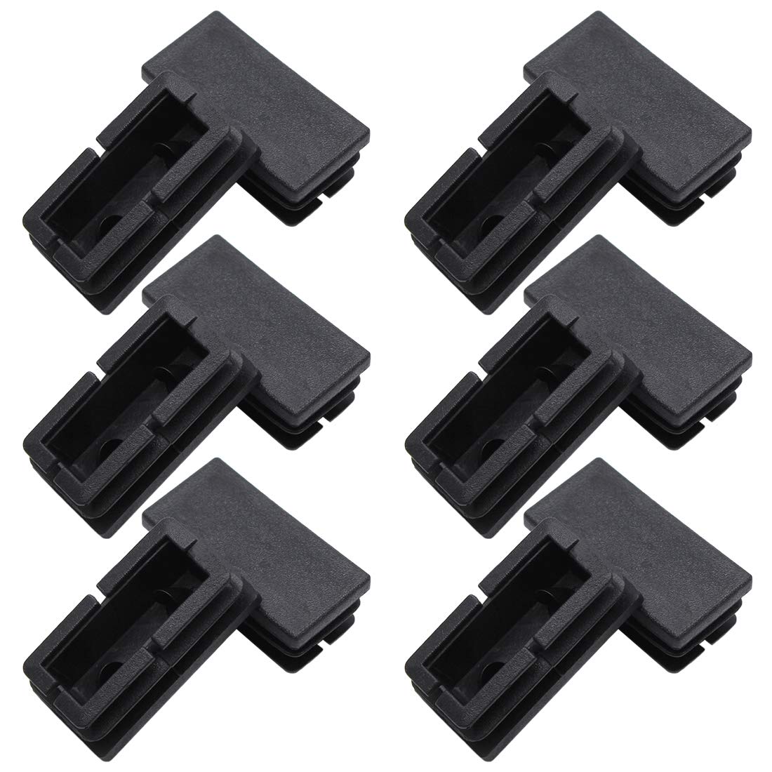 Amazon.com: Suiwotin 12PCS 3/4 x 1 1/2 Inch (20x40mm) Rectangle Black ...