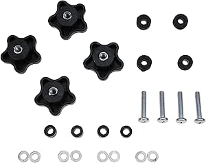 Amazon.com: HVACSTAR 4PCS Top Window Knob Kit 6681614 for Bobcat 751 ...