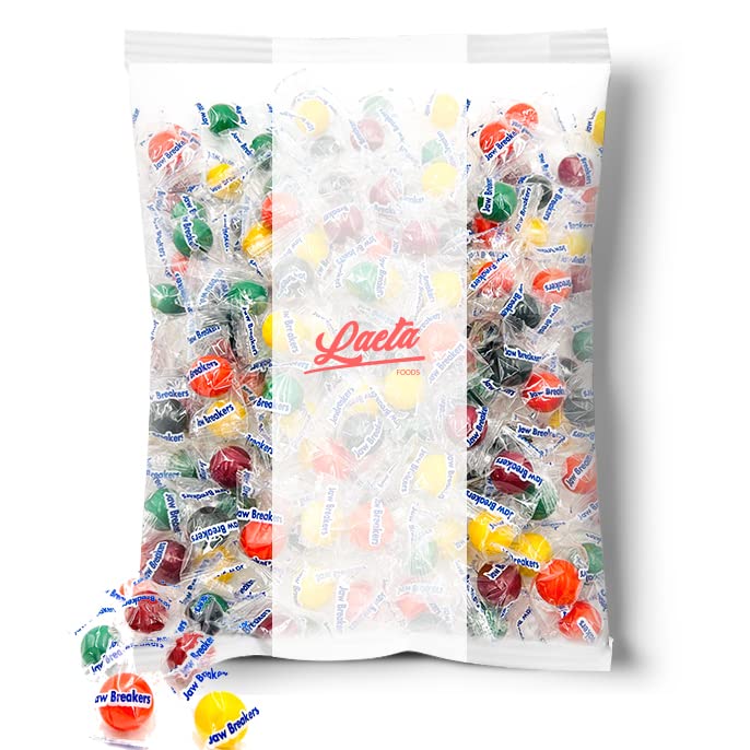 Snapklik.com : LaetaFood Jawbreakers Mini Hard Candy Fruit Flavored ...