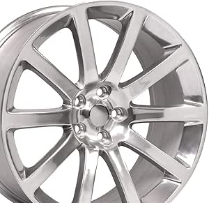 Amazon.com: OE Wheels LLC 20 inch Rim Fits Chrysler 300 SRT Wheel CL02 20x9 Polished Wheel ...