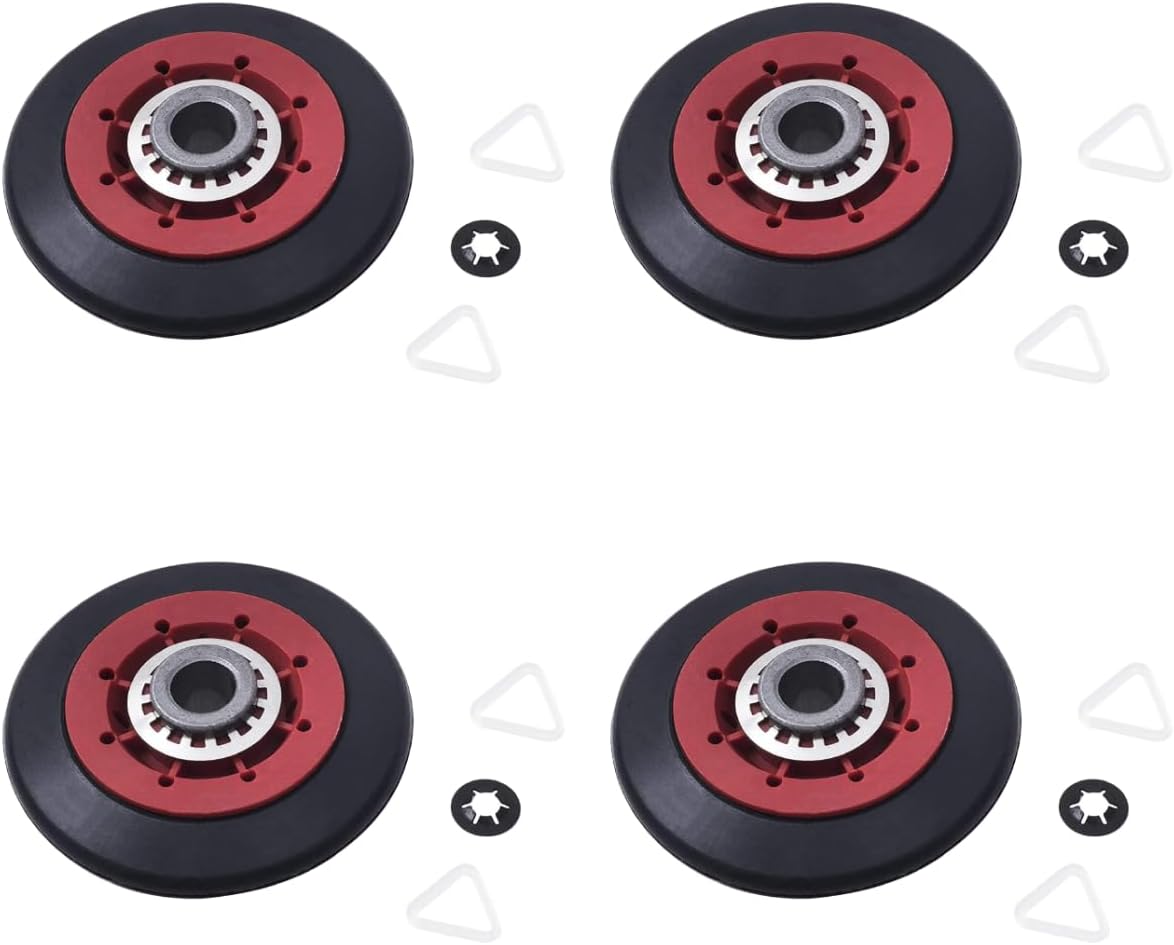 Amazon.com: Mifyca 37001042 Dryer Drum Support Roller Kit Compatibe ...