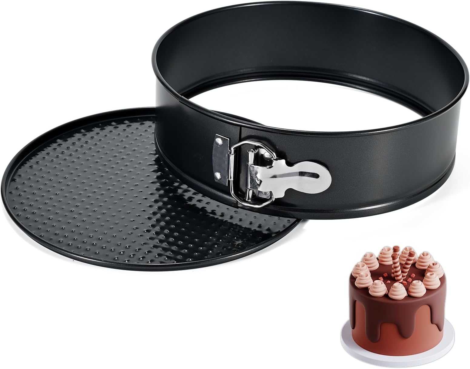 Tala 23cm Springform Cake Tin - Non-stick Baking Pan with Fast-Release ...