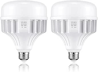 300-400W Equivalent 5000 Lumens Super Bright LED Light Bulbs，5000K ...