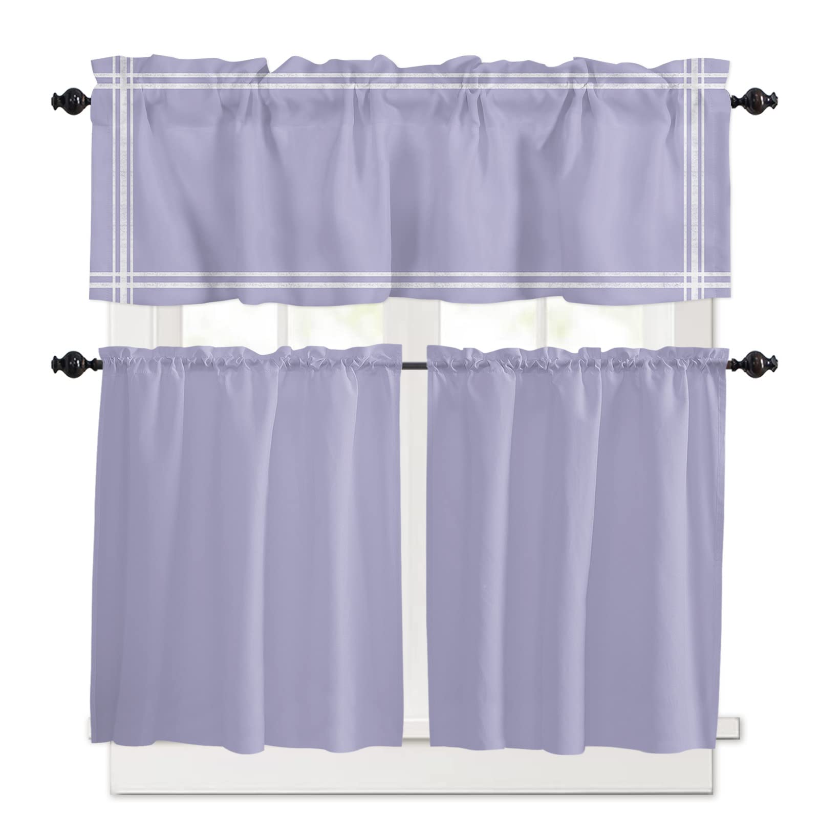 Plain Lavender Curtains