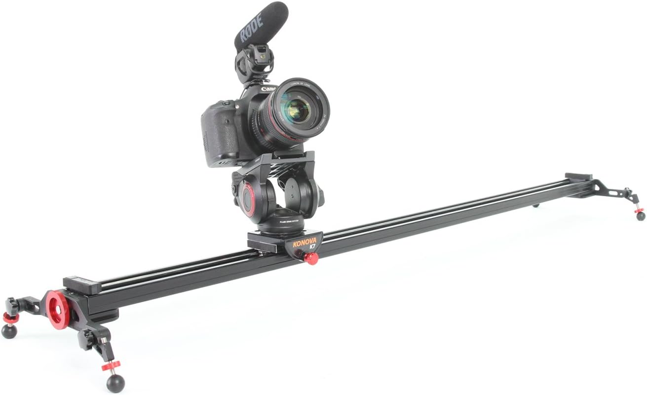 Amazon.com : Konova Camera Slider Dolly K7 80cm (31.5 Inch) Track ...