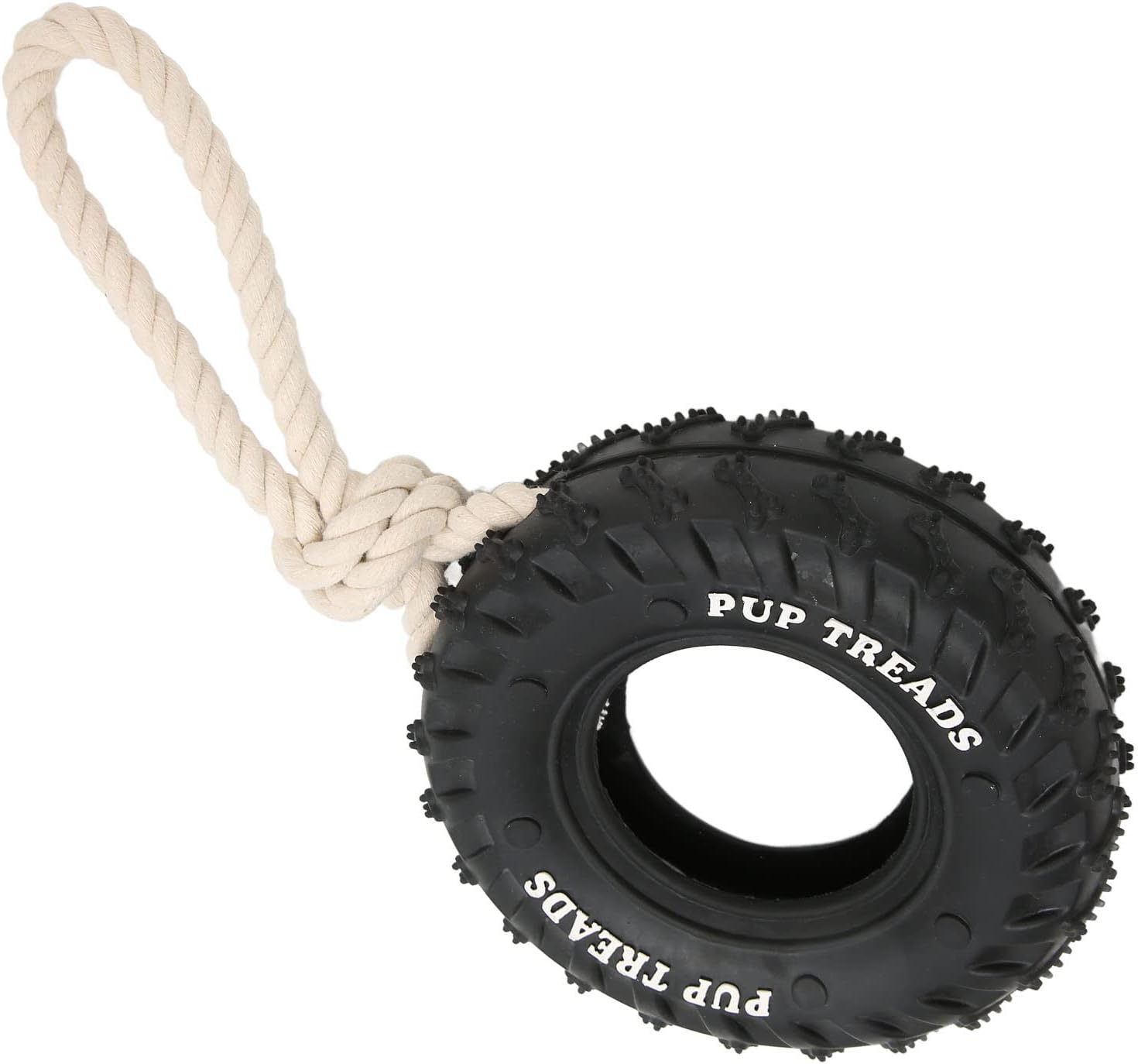 Amazon.com: Puppy Dog Chew Toys Dog Tire Chewing Toy Rubber Aggressive ...