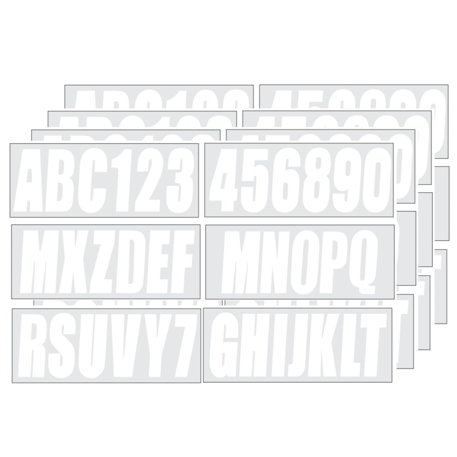 Snapklik.com : 24 Sheets 3 Inch Self Adhesive Vinyl Letters Numbers ...