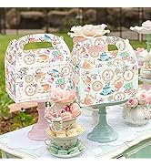 Amazon.com: 12 PCS Tea Party Favor Boxes Lets Tea Party Party Supplies ...