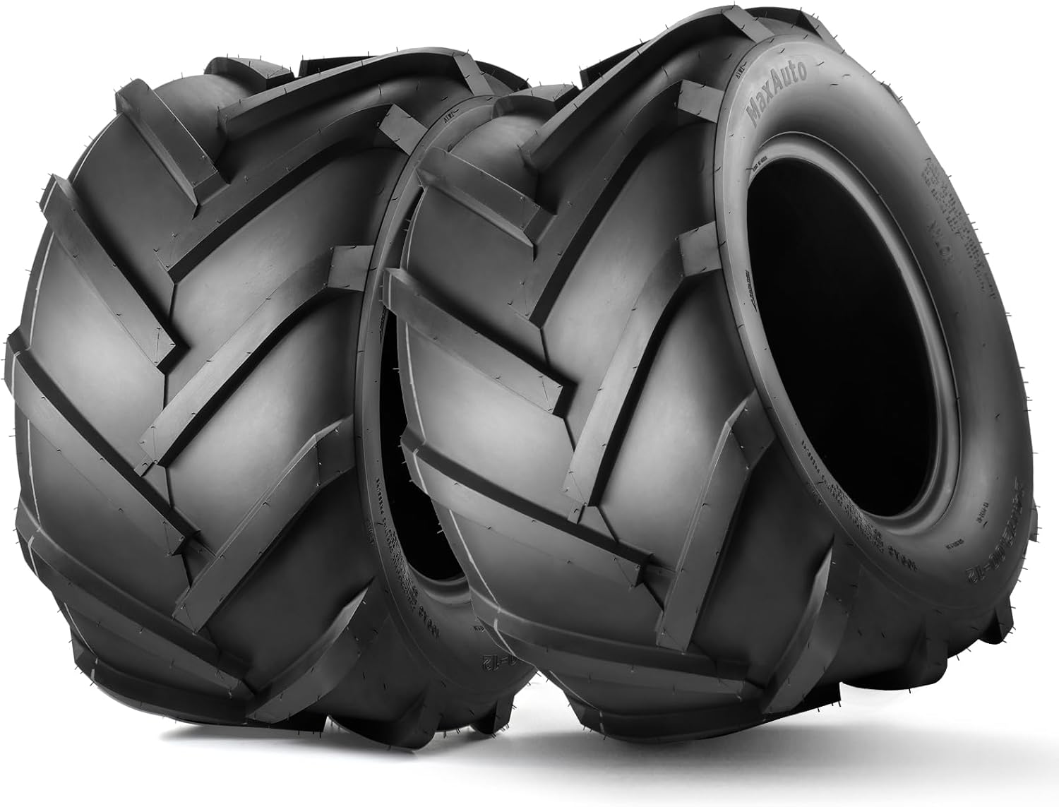 Amazon.com: MaxAuto 24x12.00-12 Super Lug Tires 24X12.00X12 Lawn Tractor Tires for AG Farm ...