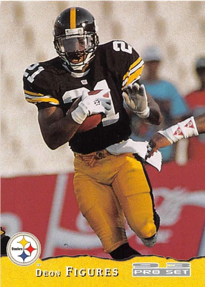 Amazon.com: 1993 Pro Set Football #360 Deon Figures RC Rookie Card ...